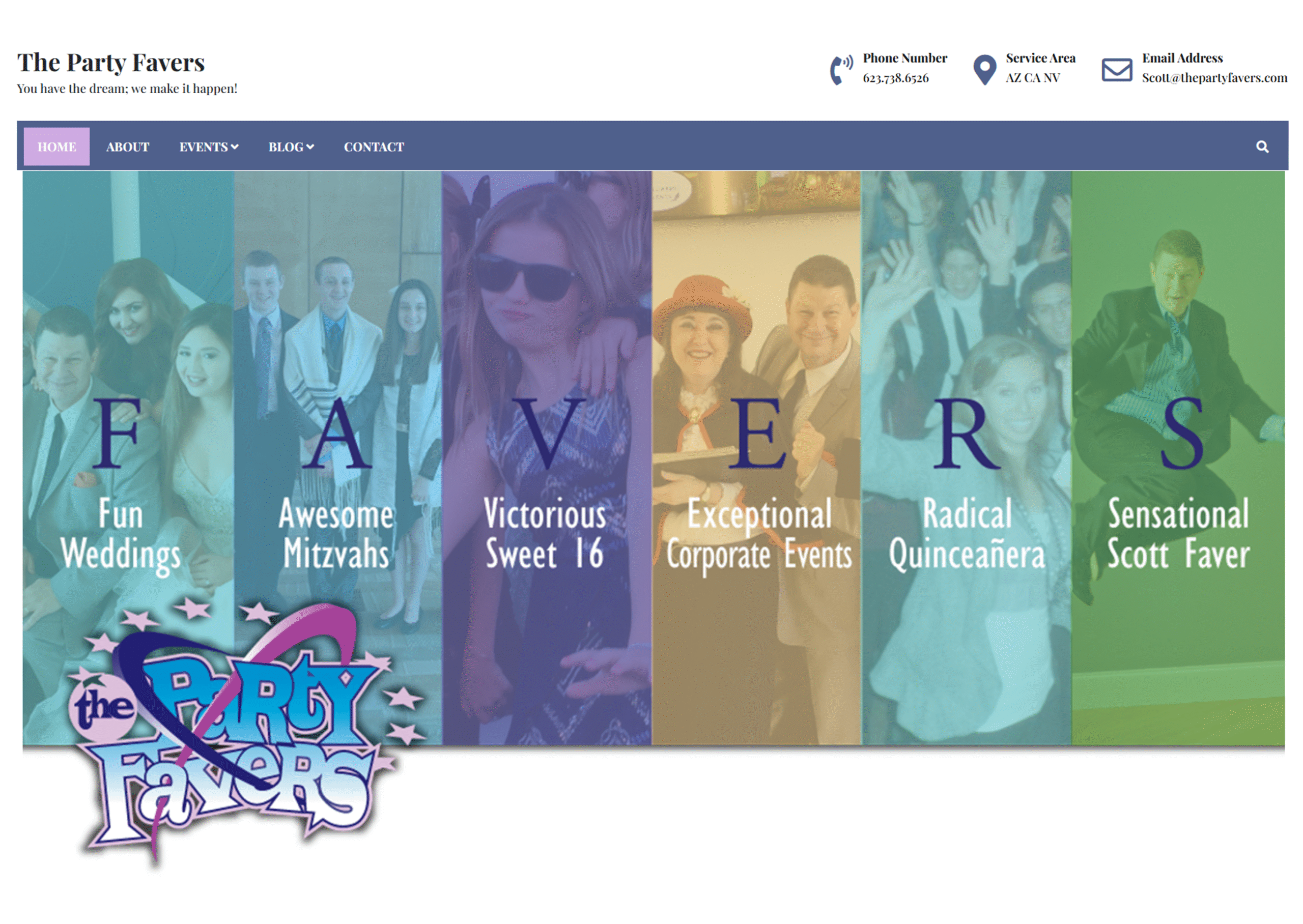 Home Page - The Party Favers